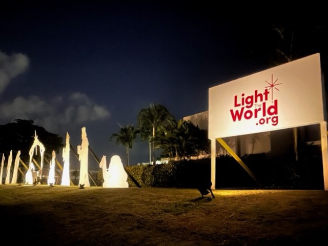 Guam Lights the World with Love